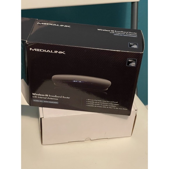 Networking | Medialink Mwnwapr30n Wirelessn Router Internal Antennas In ...